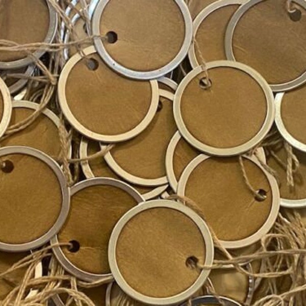 Metal Rim Tag - Etsy