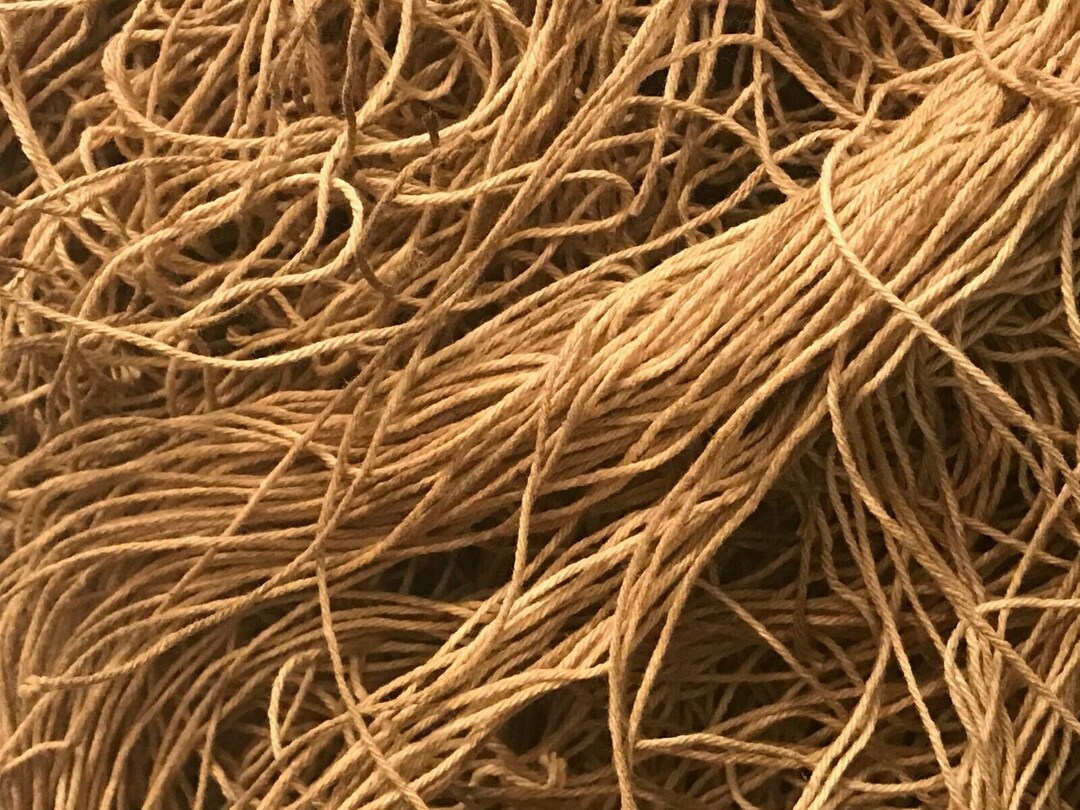 200 Pieces 12" Primitive Grungy Coffee Stained String 4 Ply Cotton for ...