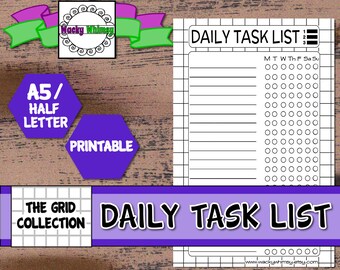 Blank Checklist Planner Printable to Do List Planner - Etsy