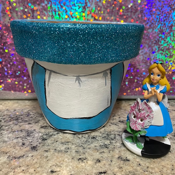 Alice in Wonderland Planter - Etsy