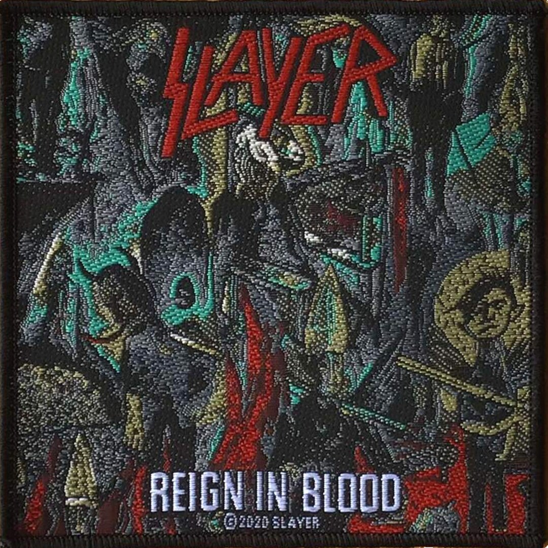 Slayer Reign in Blood Patch 10cm X 10cm - Etsy
