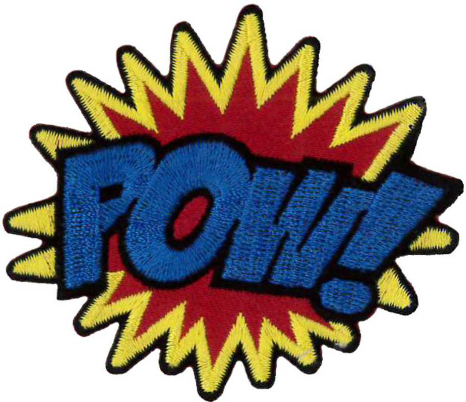 POW Embroidered Patch 7.5cm X 6.5cm - Etsy UK