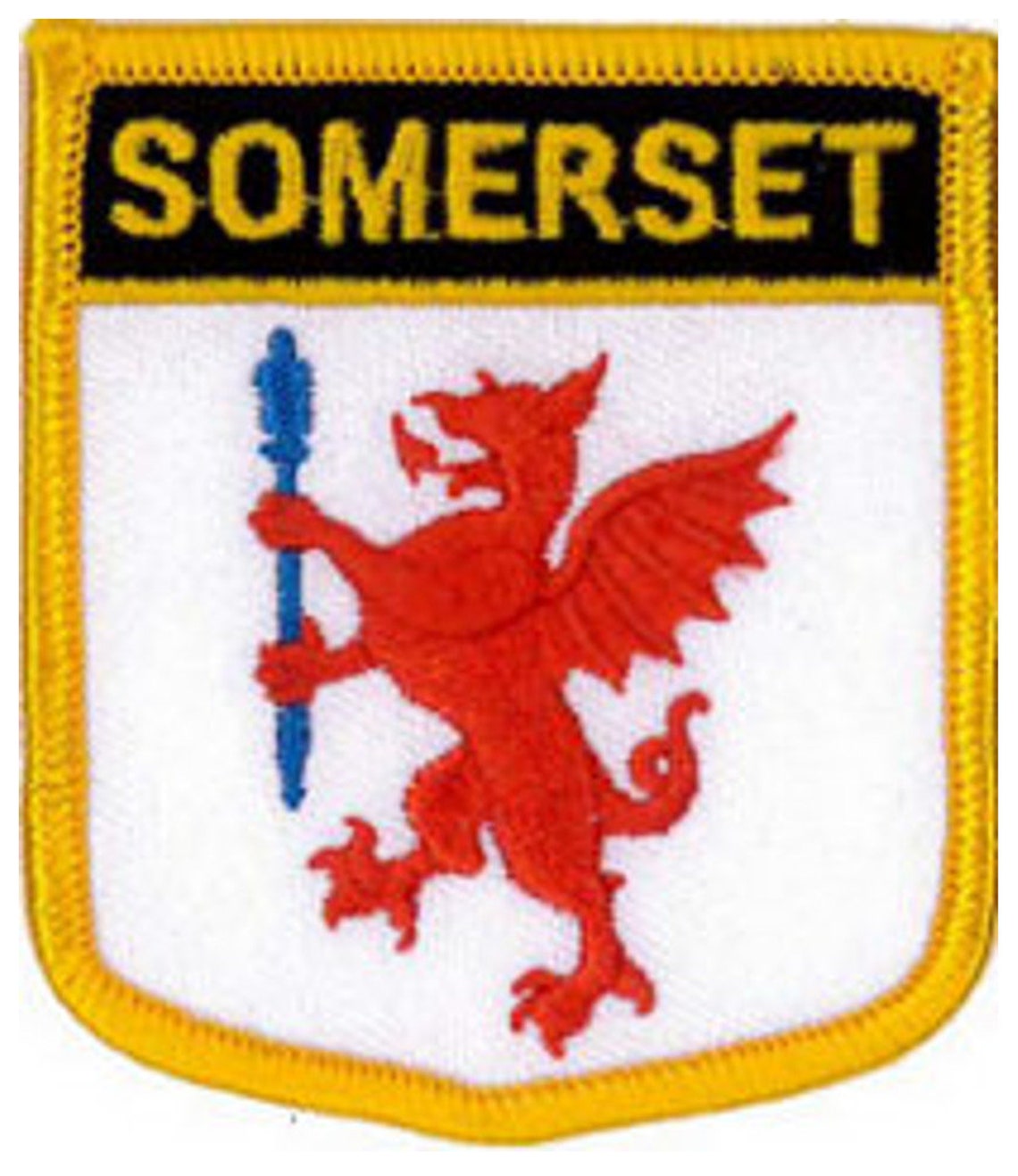 Somerset UK County Embroidered Patch 7cm X 6cm | Etsy