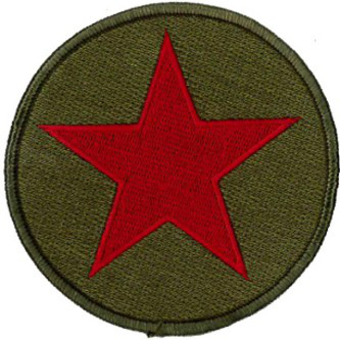 Red Star Embroidered Patch 9cm Dia - Etsy UK