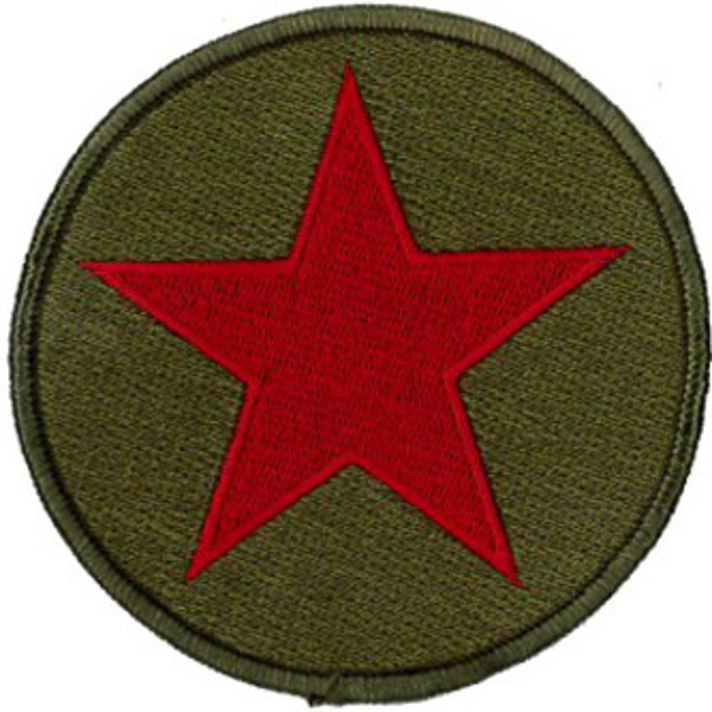Red Star Embroidered Patch 9cm Dia - Etsy UK
