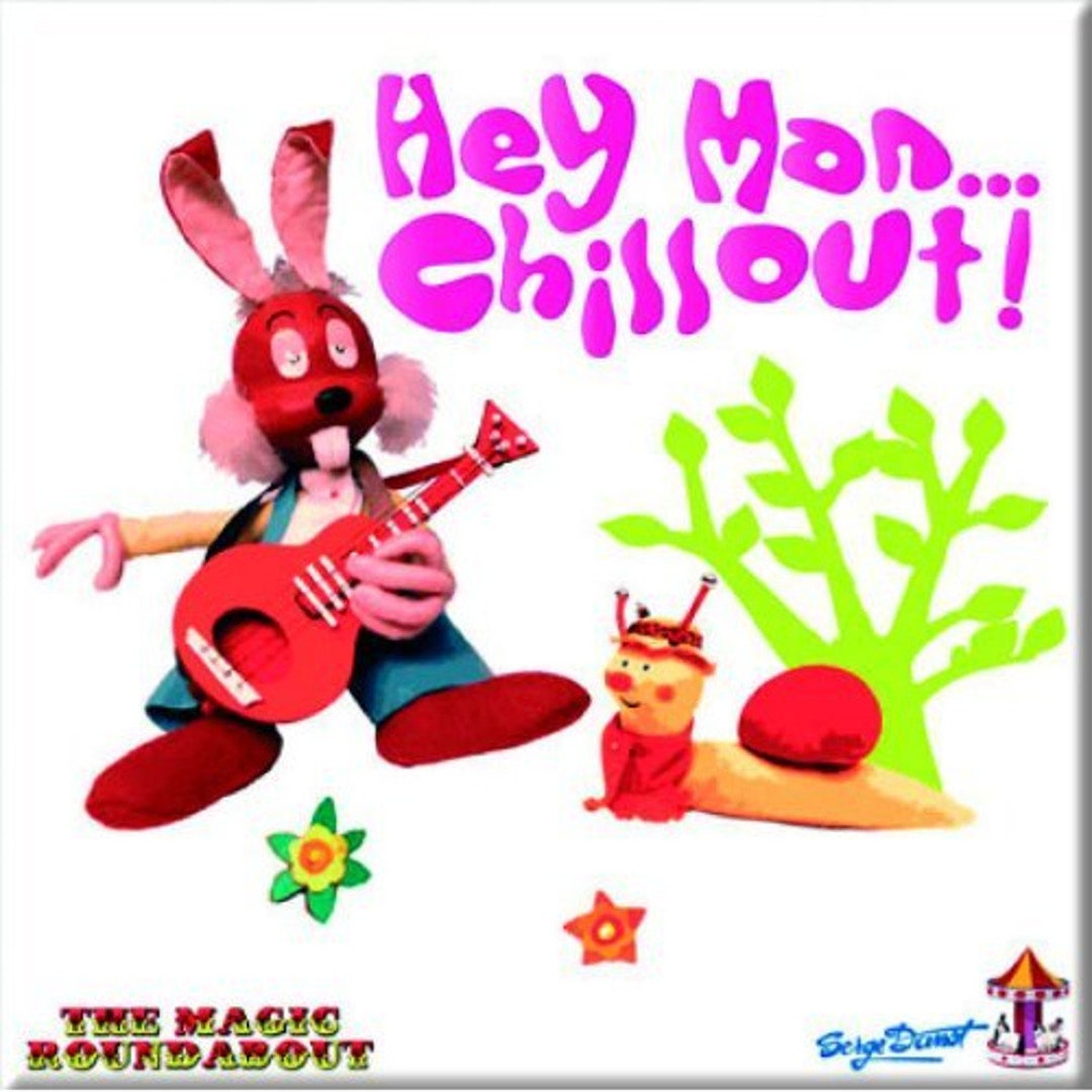 Magic Roundabout Fridge Magnet dylan and Brian 7.5cm X 7.5cm - Etsy
