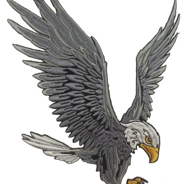 Embroidered Eagle - Etsy
