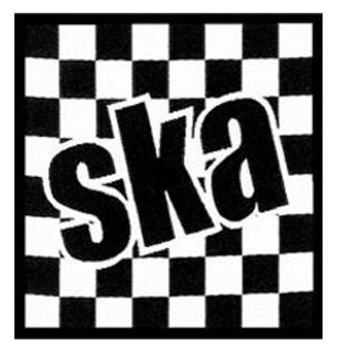 Parche Bordado Ska 9CM X 9CM 3.5 X 3.5 - Etsy España