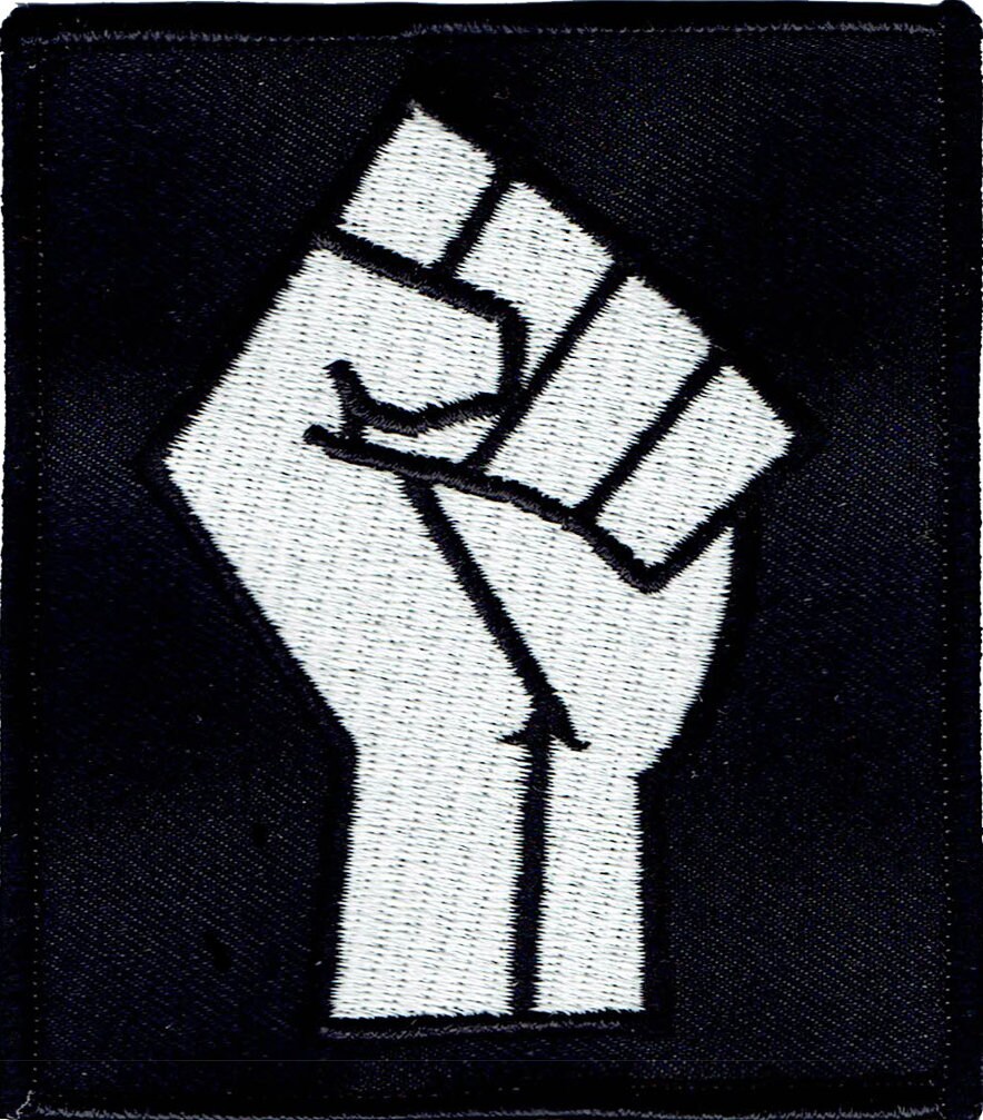 Power Fist Embroidered Patch 9cm x 10cm | Etsy