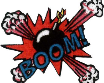 Boom Patch | Etsy