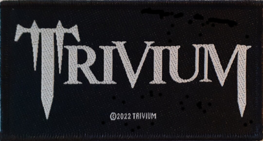 Trivium Logo Patch 10cm X 5cm - Etsy