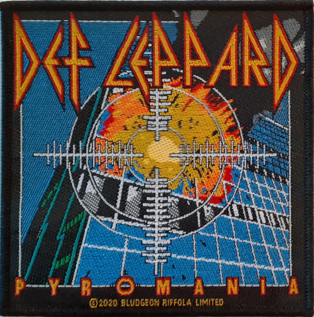 Def Leppard Pyromania Patch 10cm X 10cm - Etsy