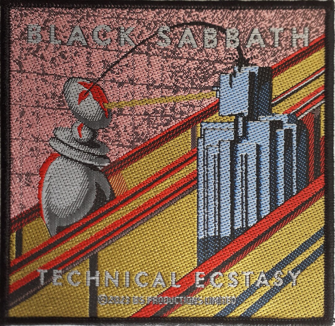 Black Sabbath Technical Ecstasy Patch 10cm X 10cm - Etsy