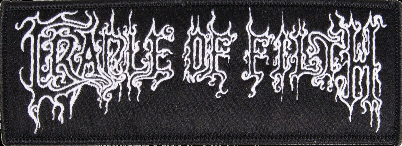 Cradle of Filth Logo Patch 14cm X 5cm | Etsy