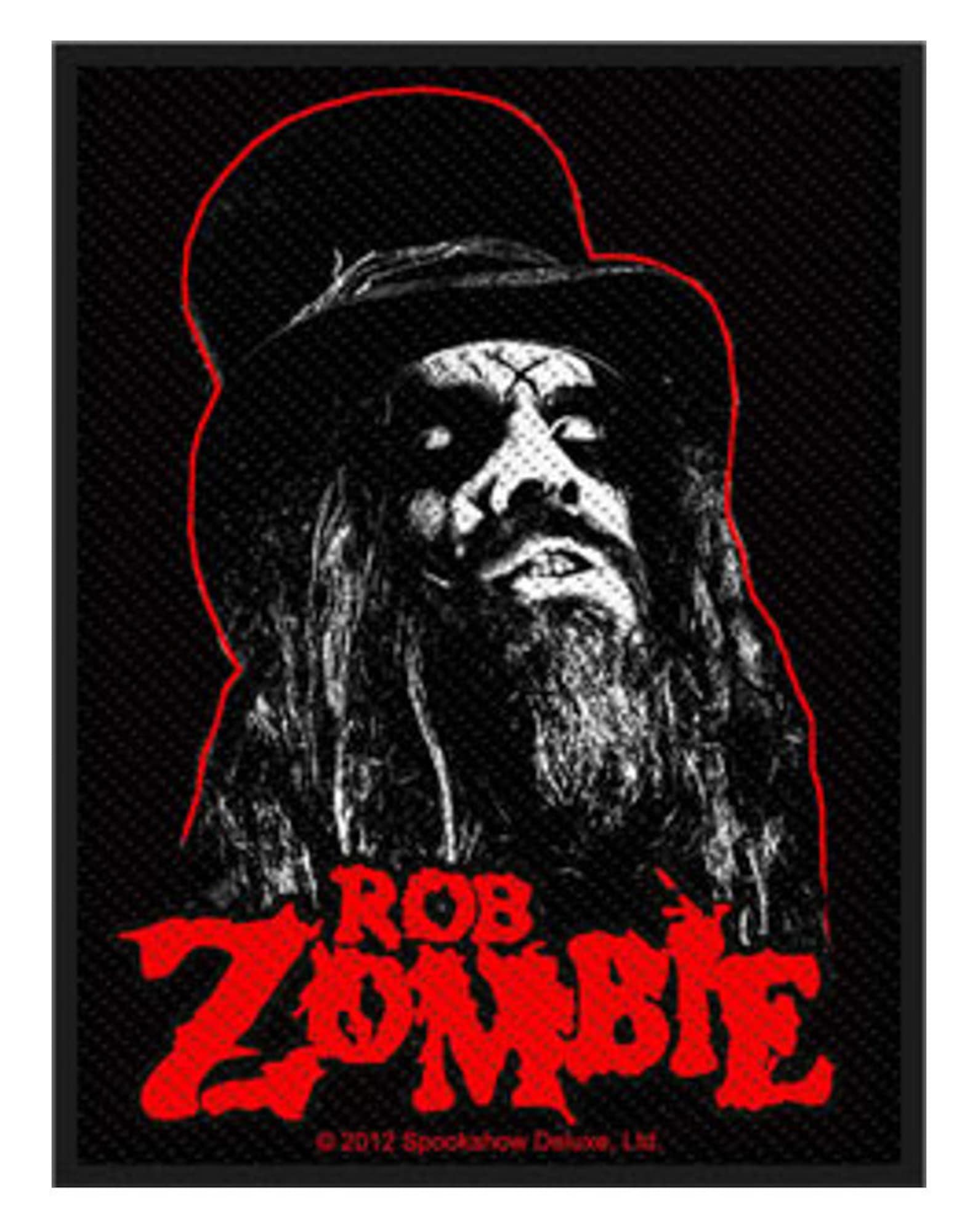 Rob Zombie Portrait Patch 7cm X 10cm - Etsy UK