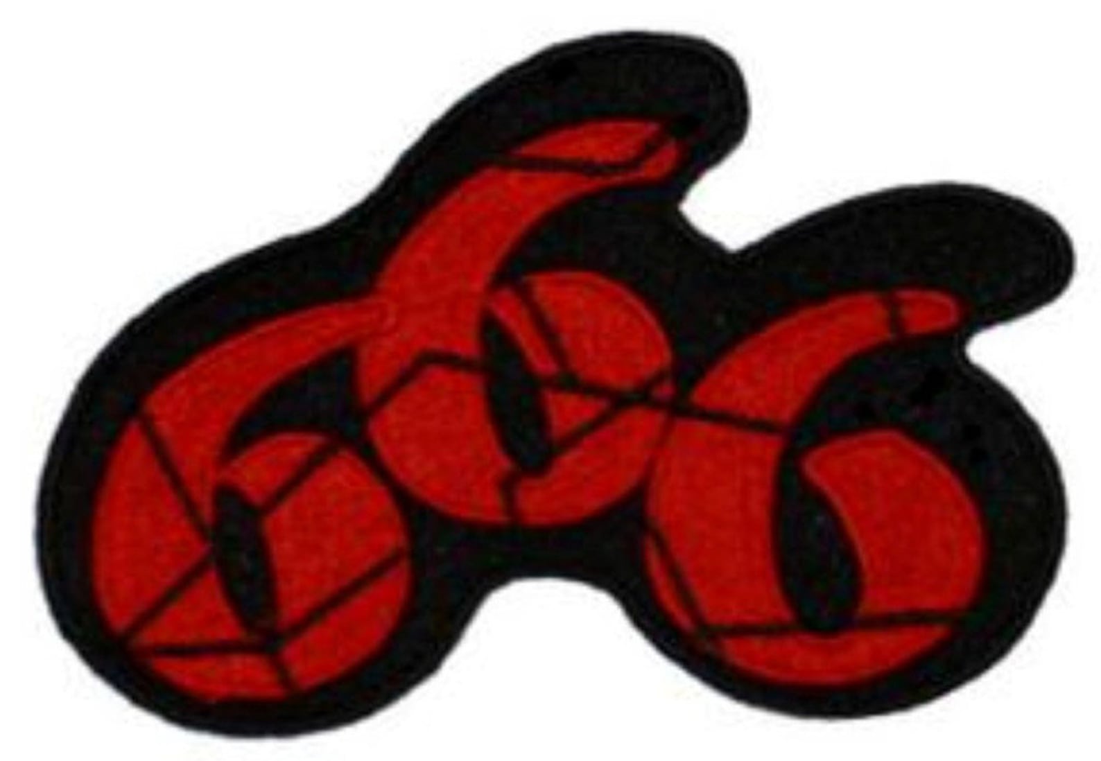 666 Embroidered Patch 10cm X 6cm - Etsy