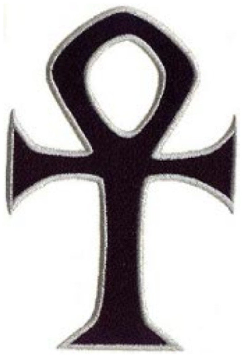 Ankh Embroidered Patch 7cm X 4cm 2 3/4 X 2 - Etsy