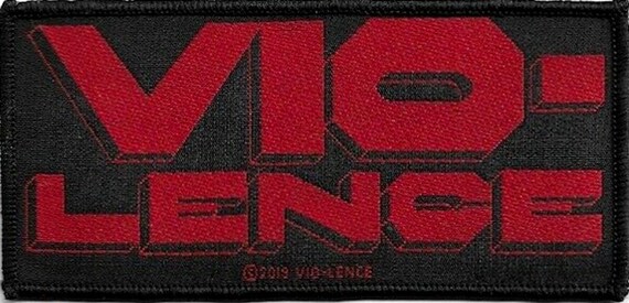 Vio-lence Logo Patch 10cm X 4.5cm - Etsy UK