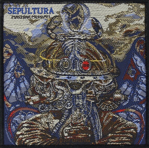 Sepultura Machine Messiah Patch 10cm x 10cm | Etsy