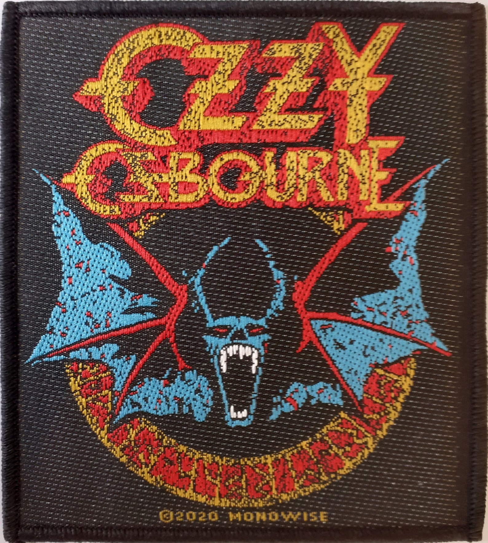 Ozzy Osbourne Bat Patch 9cm x 10cm | Etsy