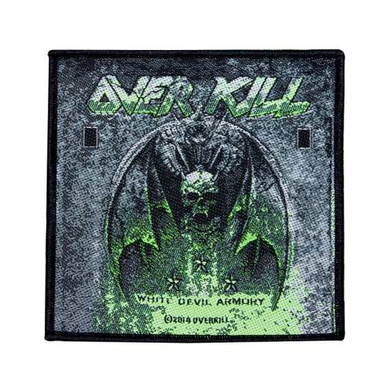 Overkill White Devil Armoury Patch 10cm X 10cm - Etsy