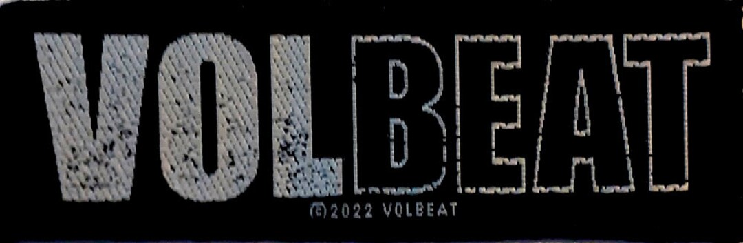 Volbeat Logo Patch 10cm X 3cm - Etsy