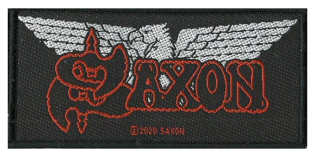 Saxon Eagle Patch 10cm X 5cm - Etsy