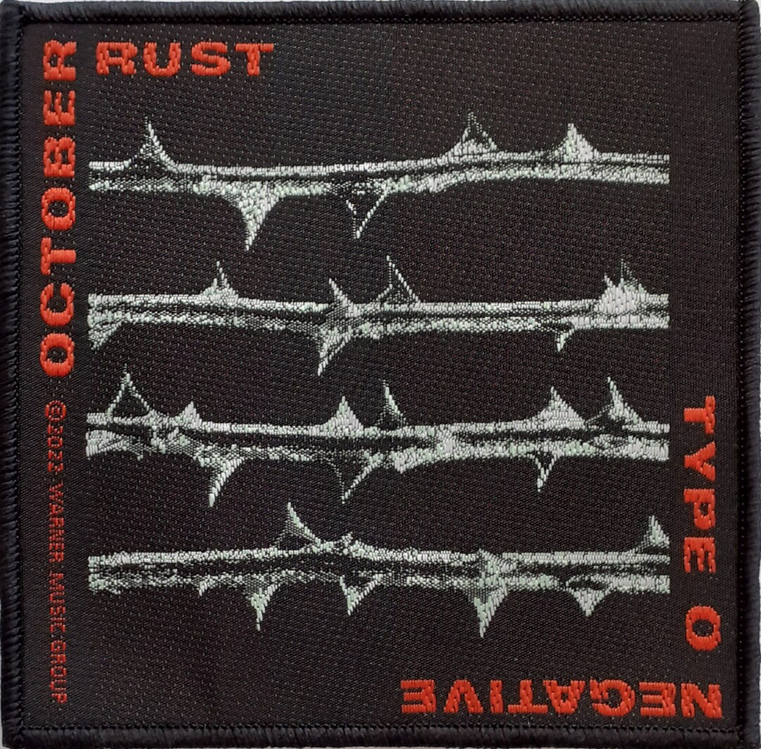 Type O Negative October Rust Patch 10cm X 10cm - Etsy