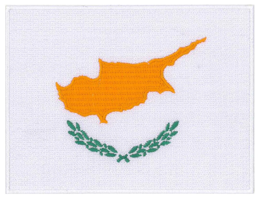 Cyprus Flag Embroidered Patch 12cm X 9cm - Etsy