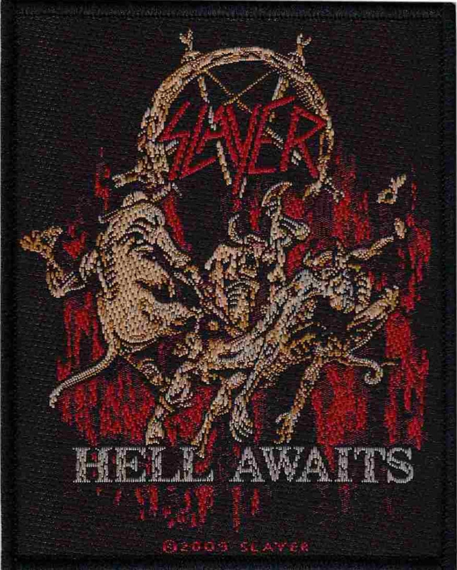 Slayer Hell Awaits Patch 7.5cm x 10cm | Etsy
