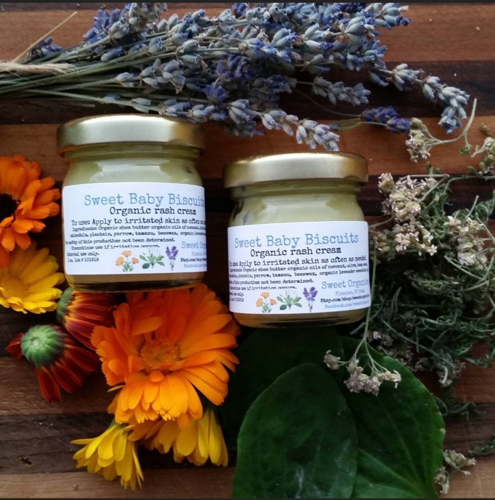 Sweet Baby Biscuits- Organic Rash Cream - Etsy