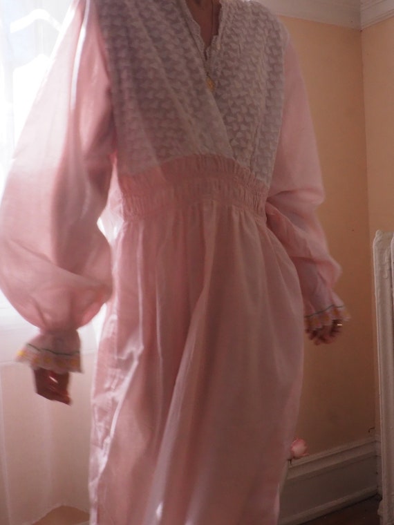 Vintage Pink Maxi Dress Gem