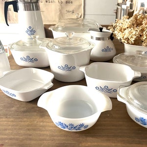 Corning Ware “corn Flower” Pattern - Etsy
