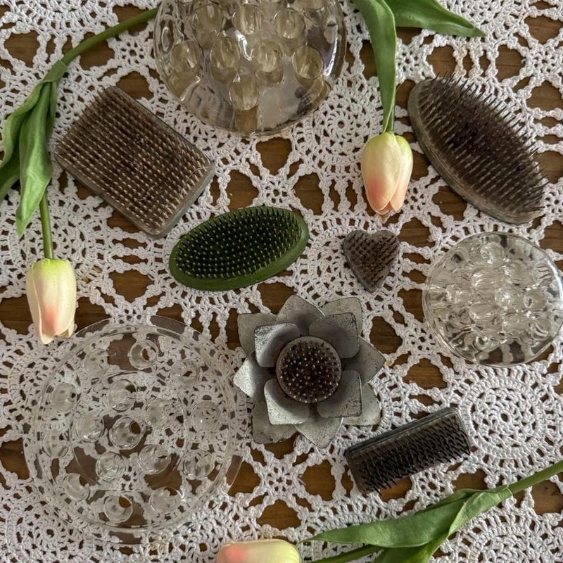 Metal Flower Frog - Etsy