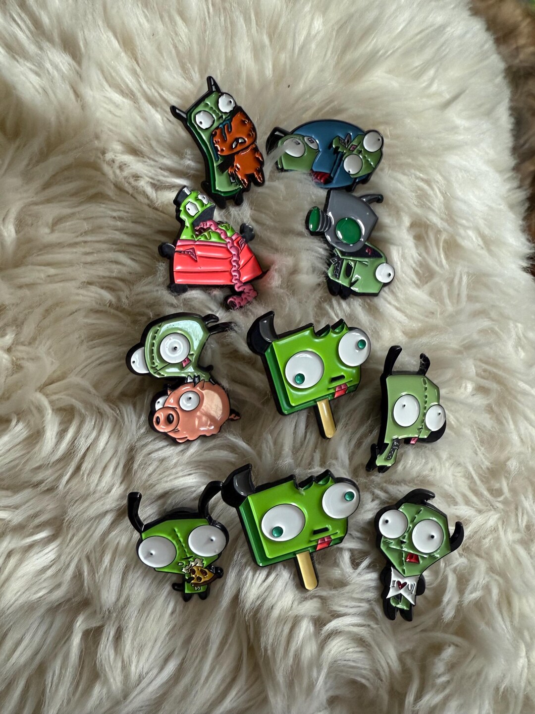Invader Zim Nostalgic Pins - Etsy