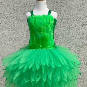 Green Parrot Costume, Rainforest Party Costume, Macaw Costume, Parakeet ...