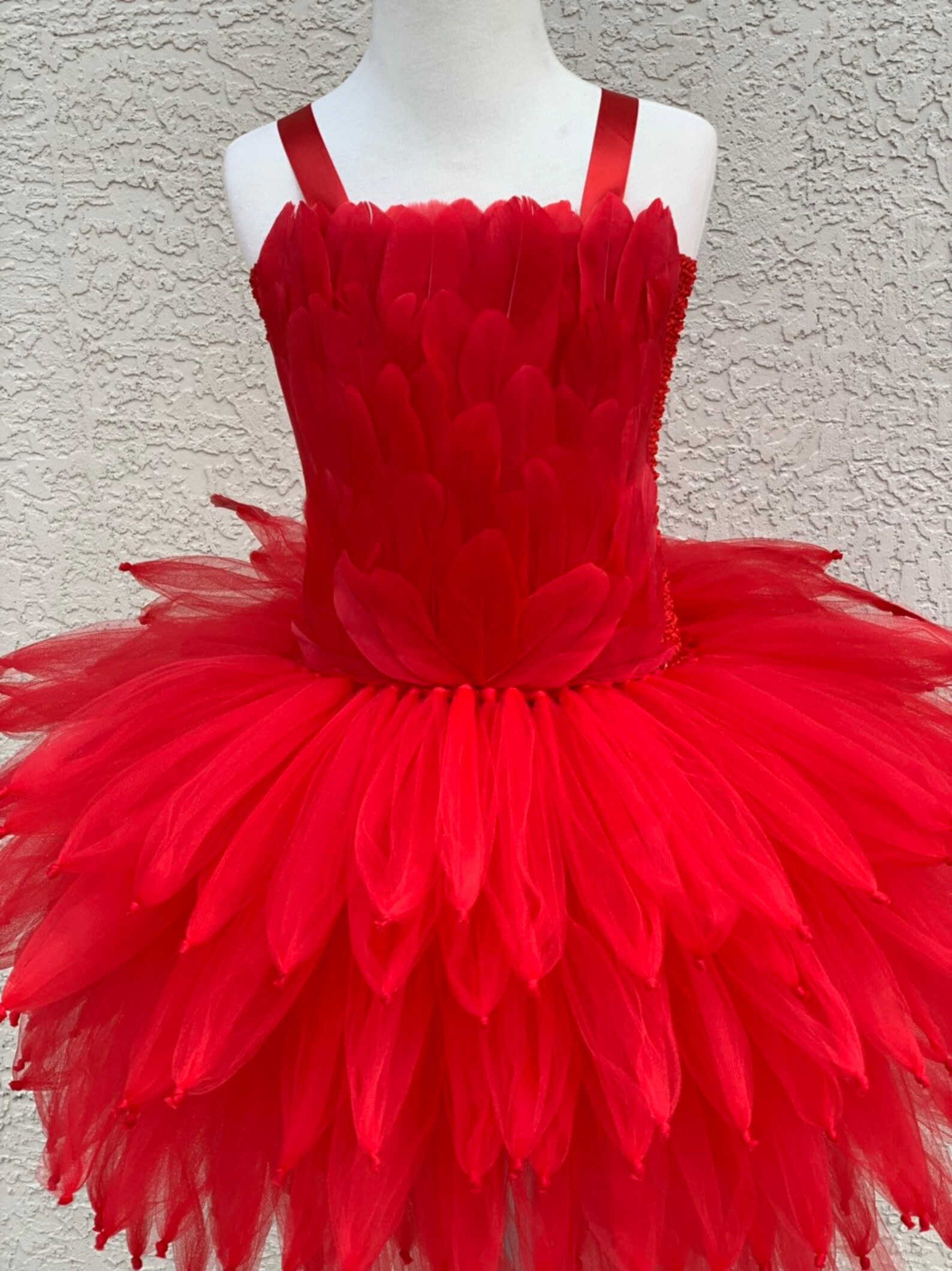 Red Parrot Costume Red Parrot Dress Rainforest Party Outfit | Etsy