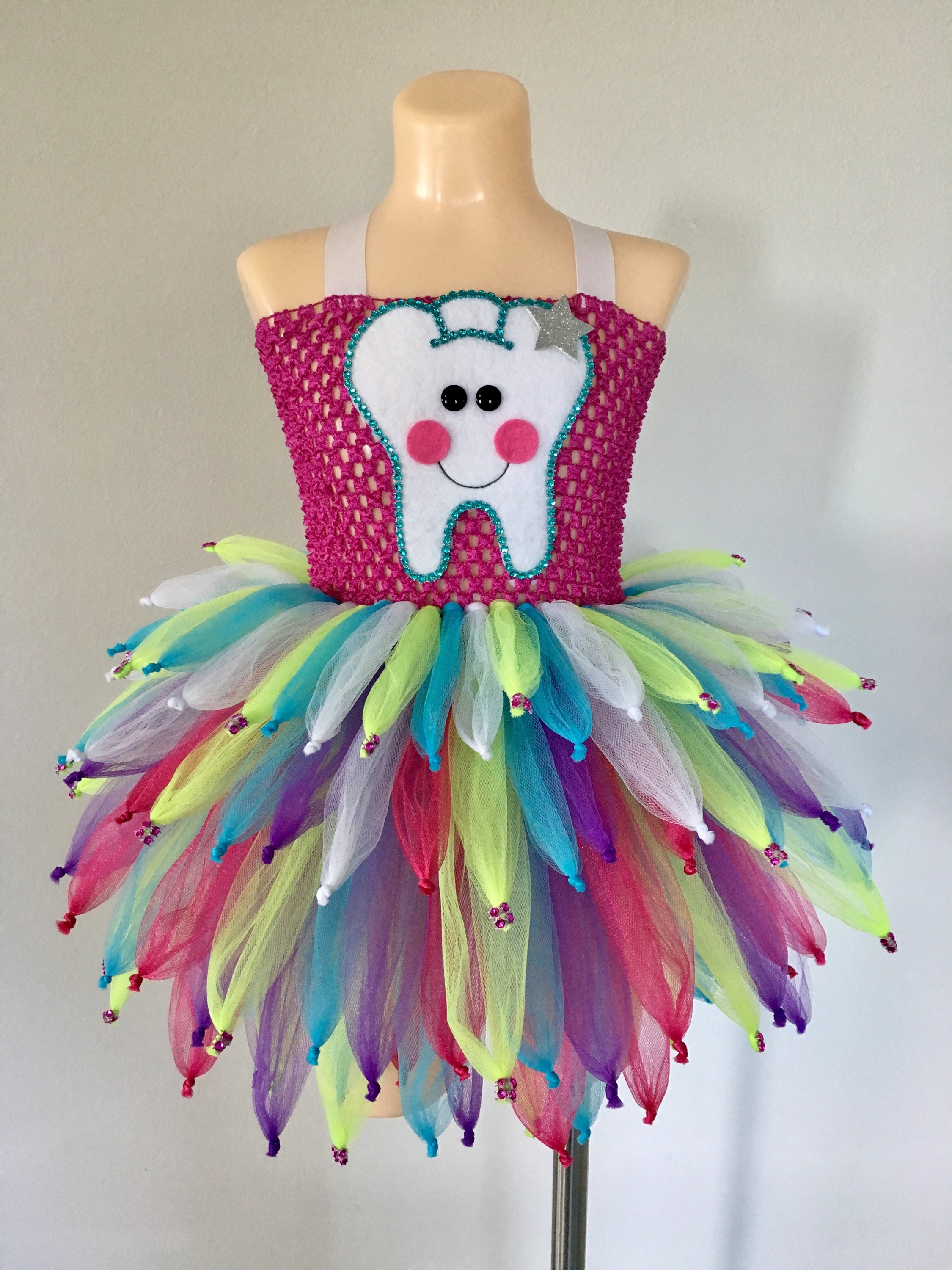 Tooth Fairy Costume, Dentist Costume, Tooth Fairy Tutu, Tinker Bell ...