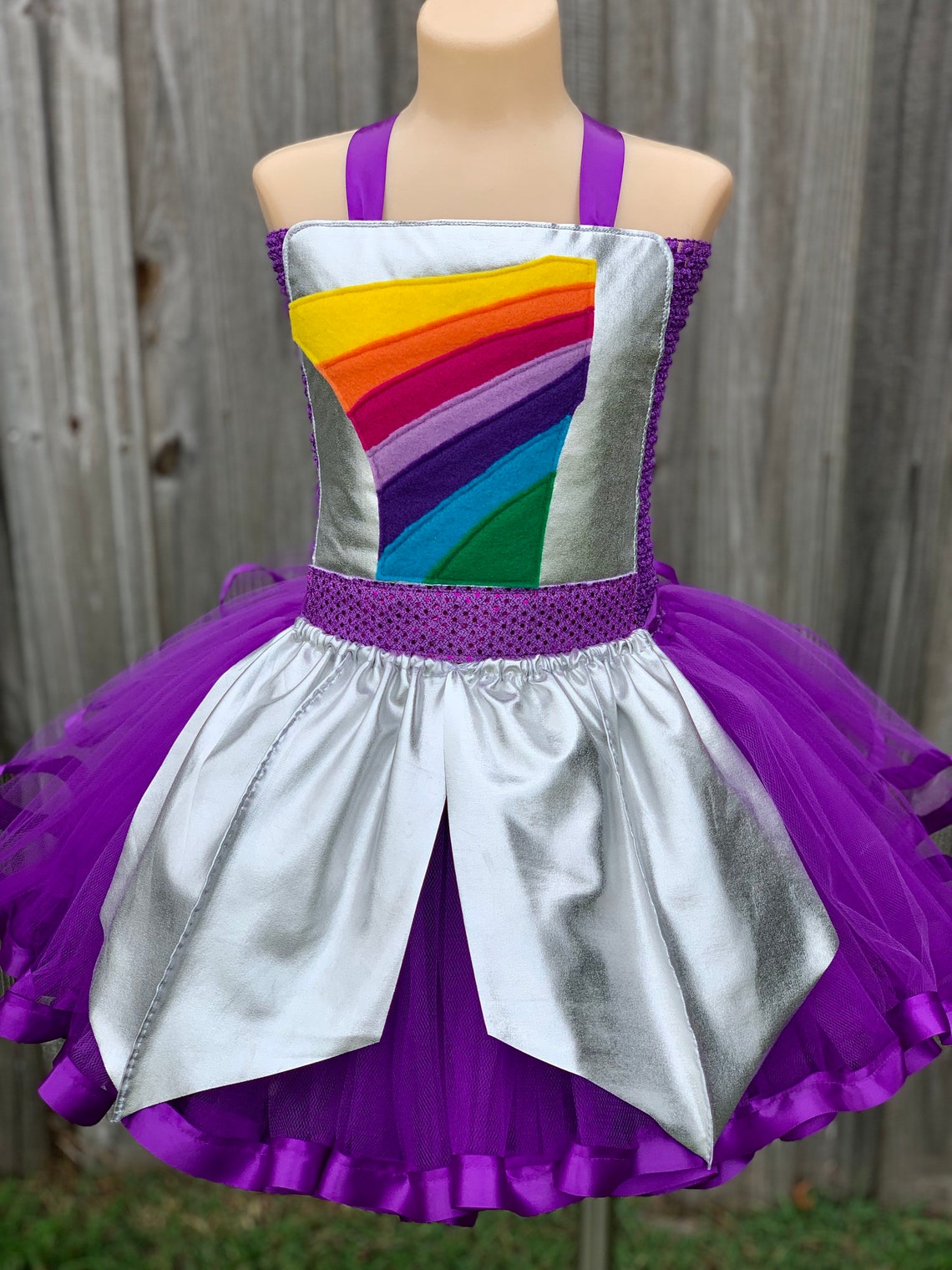 Rainbow Rangers Costume, Rainbow Rangers Tutu Dress, Indigo Allfruit ...