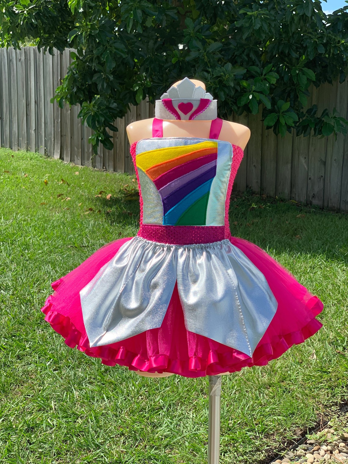 Rainbow Rangers Costume, Rainbow Rangers Tutu Dress, Indigo Allfruit ...
