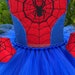 Spiderman Costume, Spiderman Dress, Spiderman Birthday Outfit, Spider ...