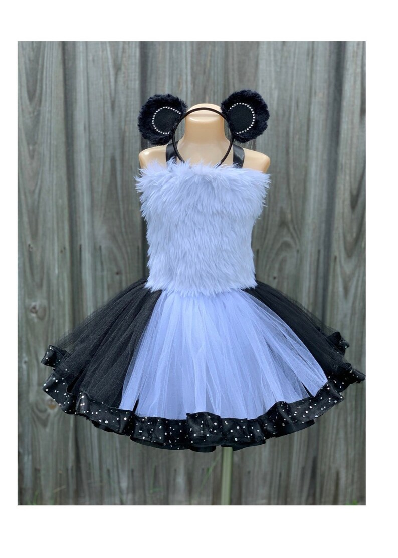 Panda Costume Panda Dress Panda Tutu Kung Fu Panda Animal - Etsy