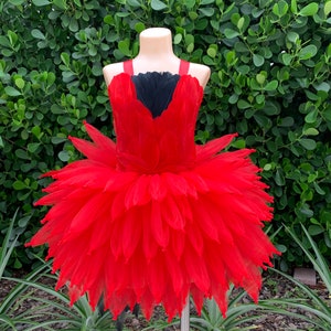 Cardinal Costume, Bird Costume, Bird Inspired Dress, Cardinal Bird ...