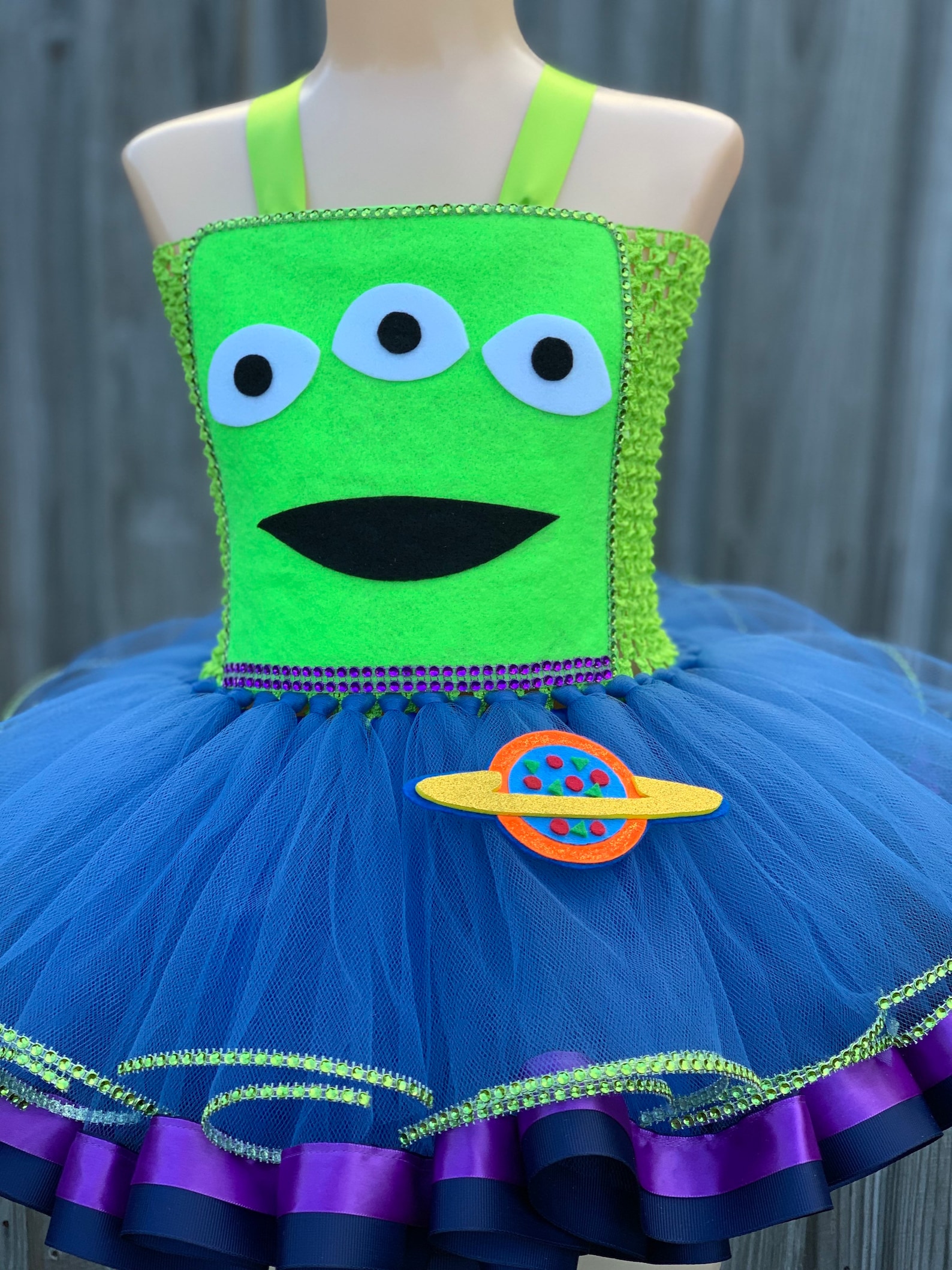 Toy Story Alien Costume 3 Eye Alien Toy Story Costume Pizza - Etsy