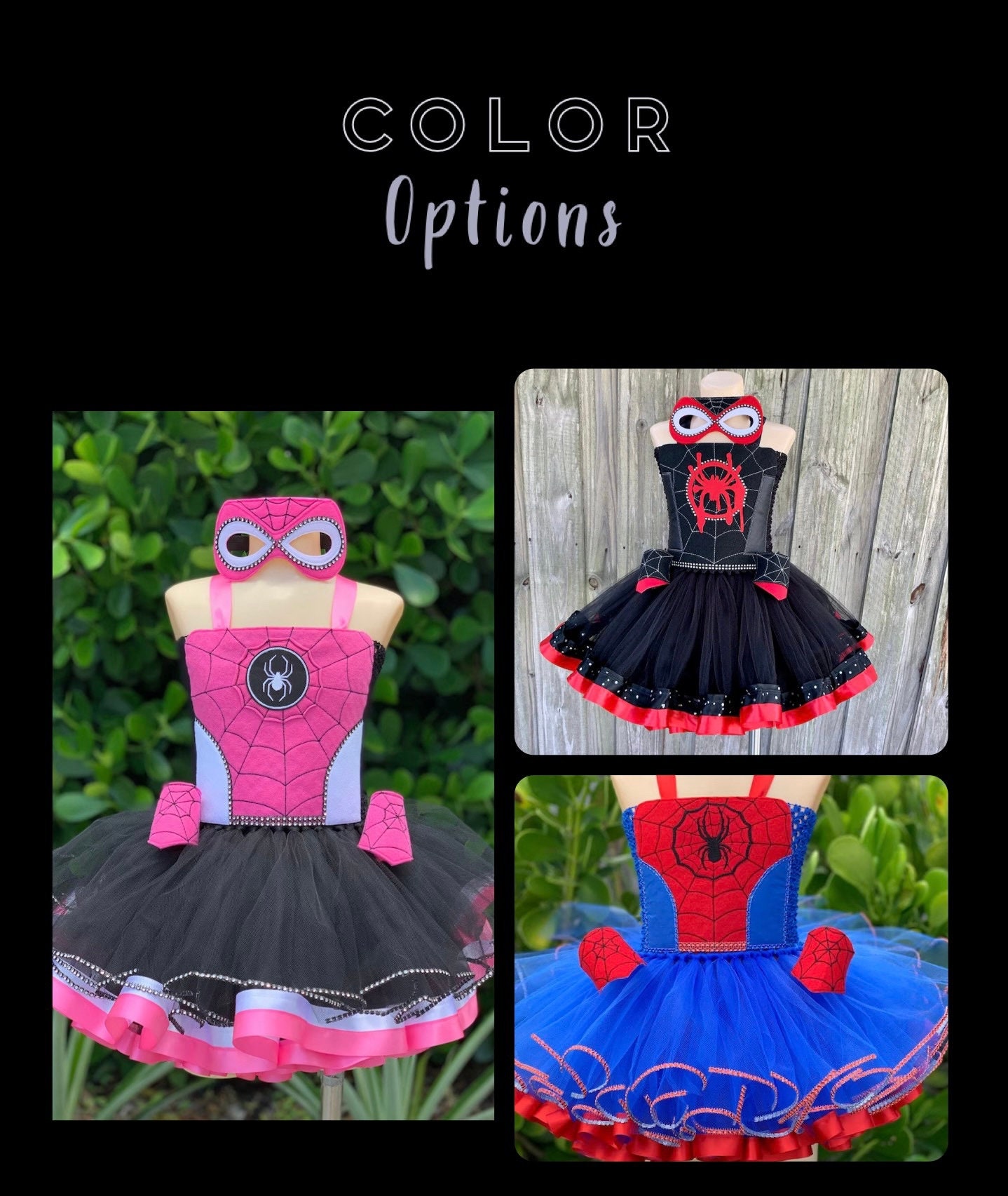 Spiderman Costume, Spiderman Dress, Spiderman Birthday Outfit, Spider ...