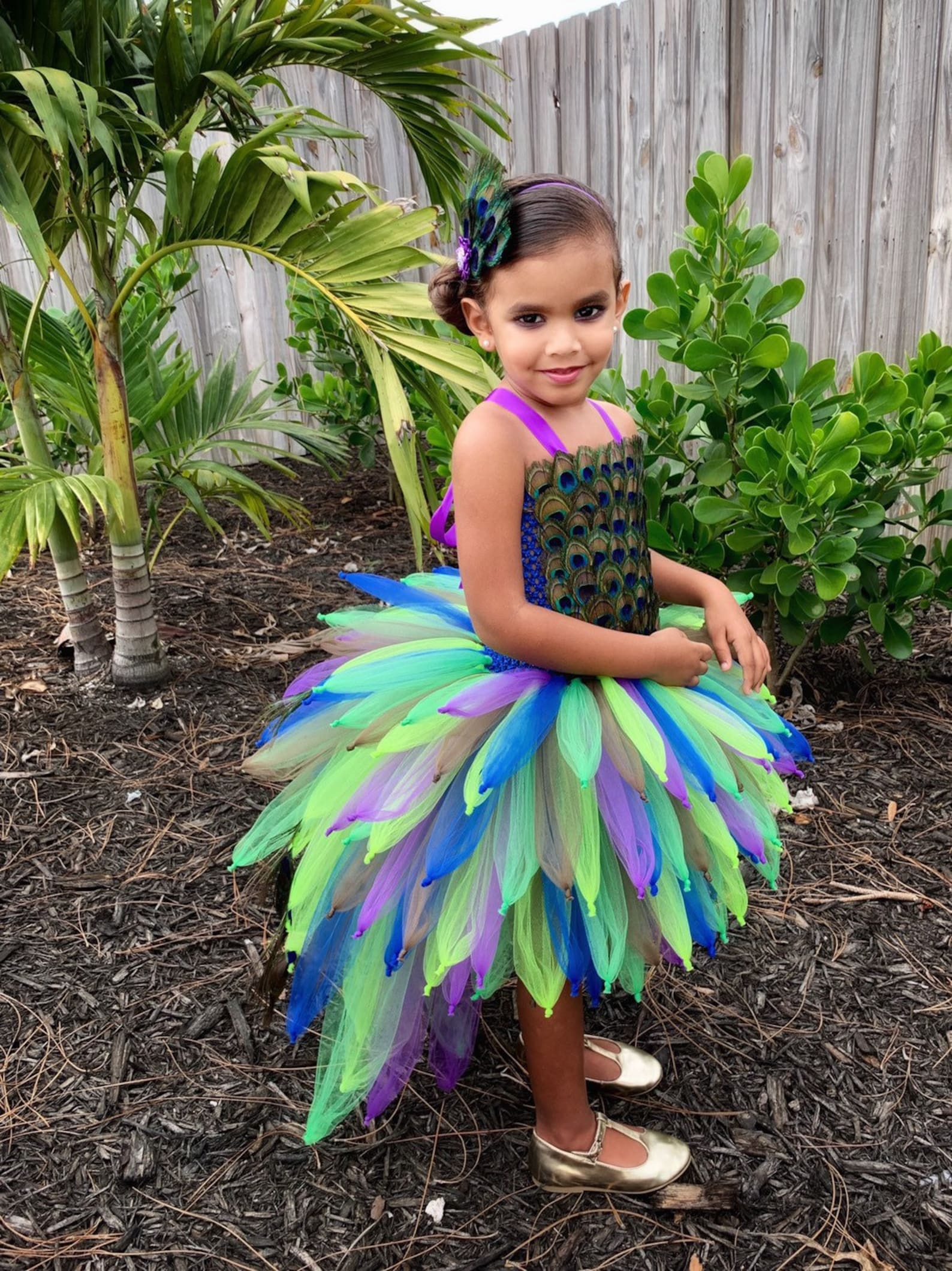 Peacock Pageant Dress Peacock Costume Bird Costume Peacock | Etsy