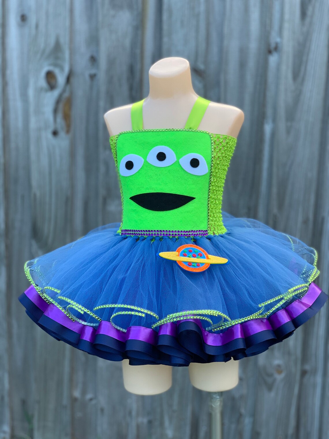 Toy Story Alien Costume 3 Eye Alien Toy Story Costume Pizza - Etsy