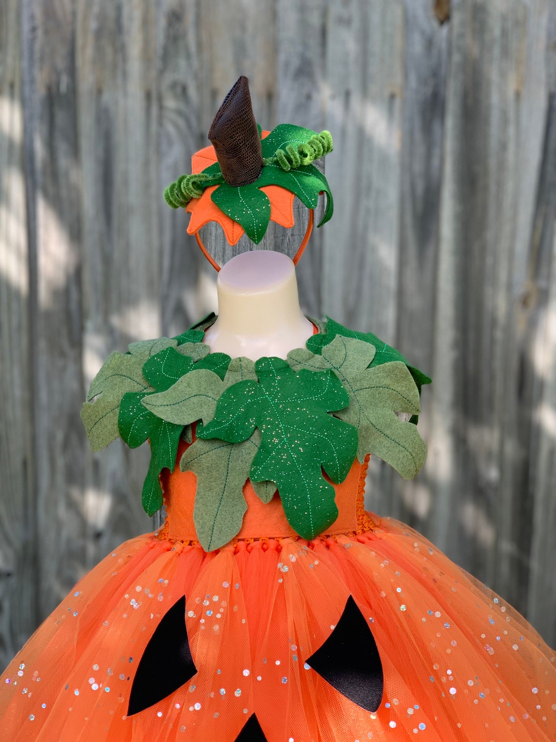 Girl Pumpkin Costume Pumpkin Halloween Dress Halloween - Etsy