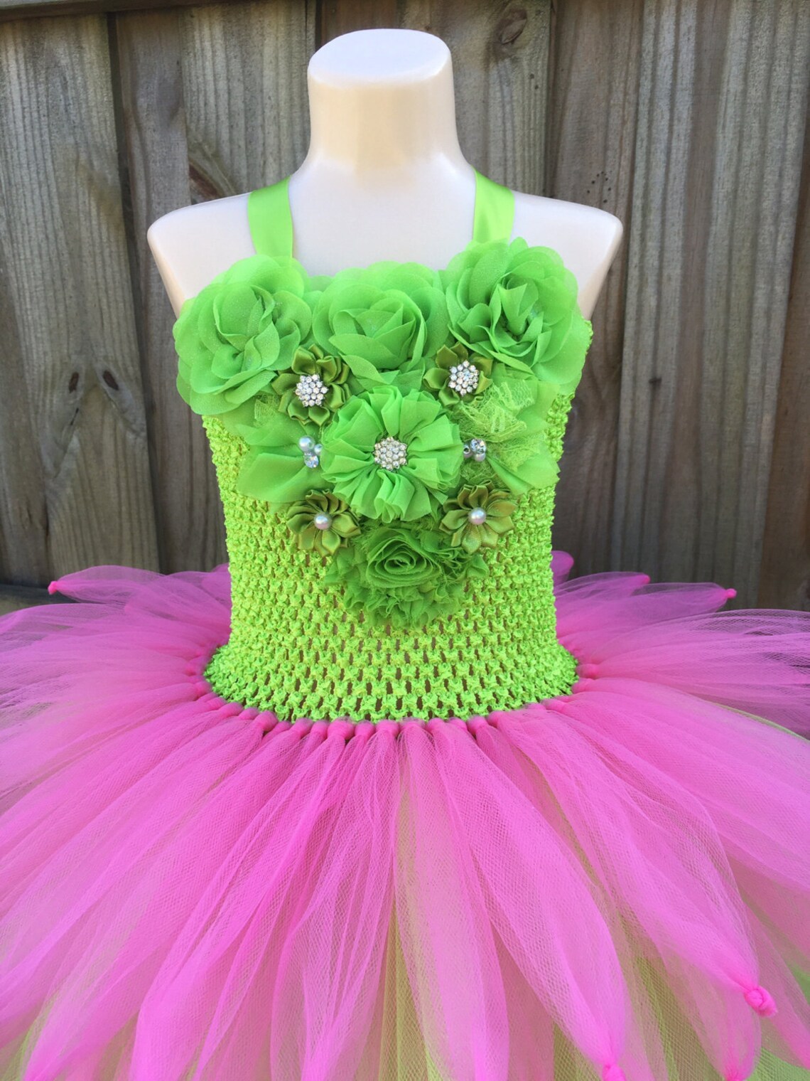 Tinkerbell Costume, Tinkerbell Dress, Tinkerbell Tutu, Fairy Tutu ...