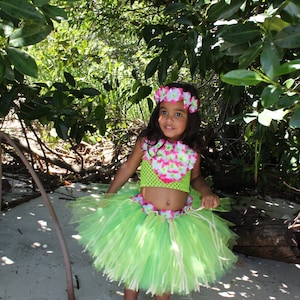 Hawaiian Tutu, Grass Skirt, Luau Tutu, Hula Tutu, Hula Costume ...